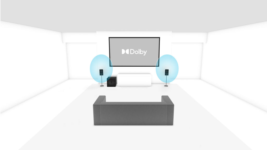 2.1 Virtual Speaker Setup - Dolby